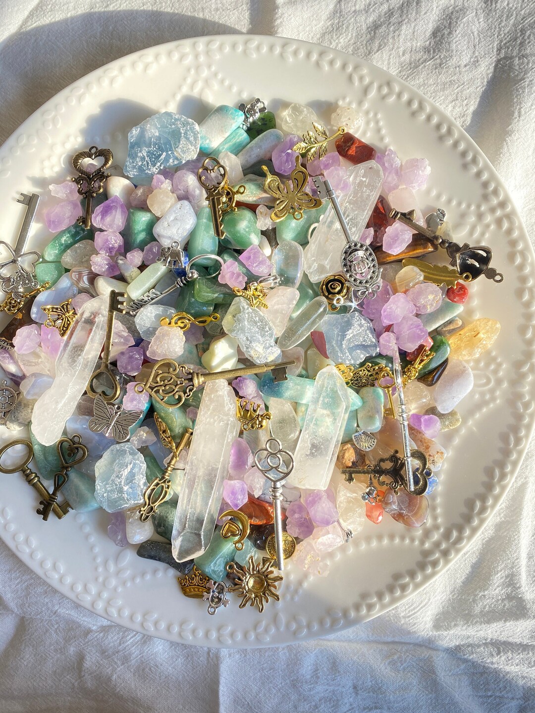 Mixed Crystal Scoop, Slightly Imperfect, Crystal & Charms, Healing ...