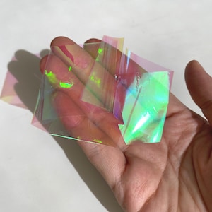 Iridescent Translucent Cellophane Sheets, Pearlescent Cello Sheets ...