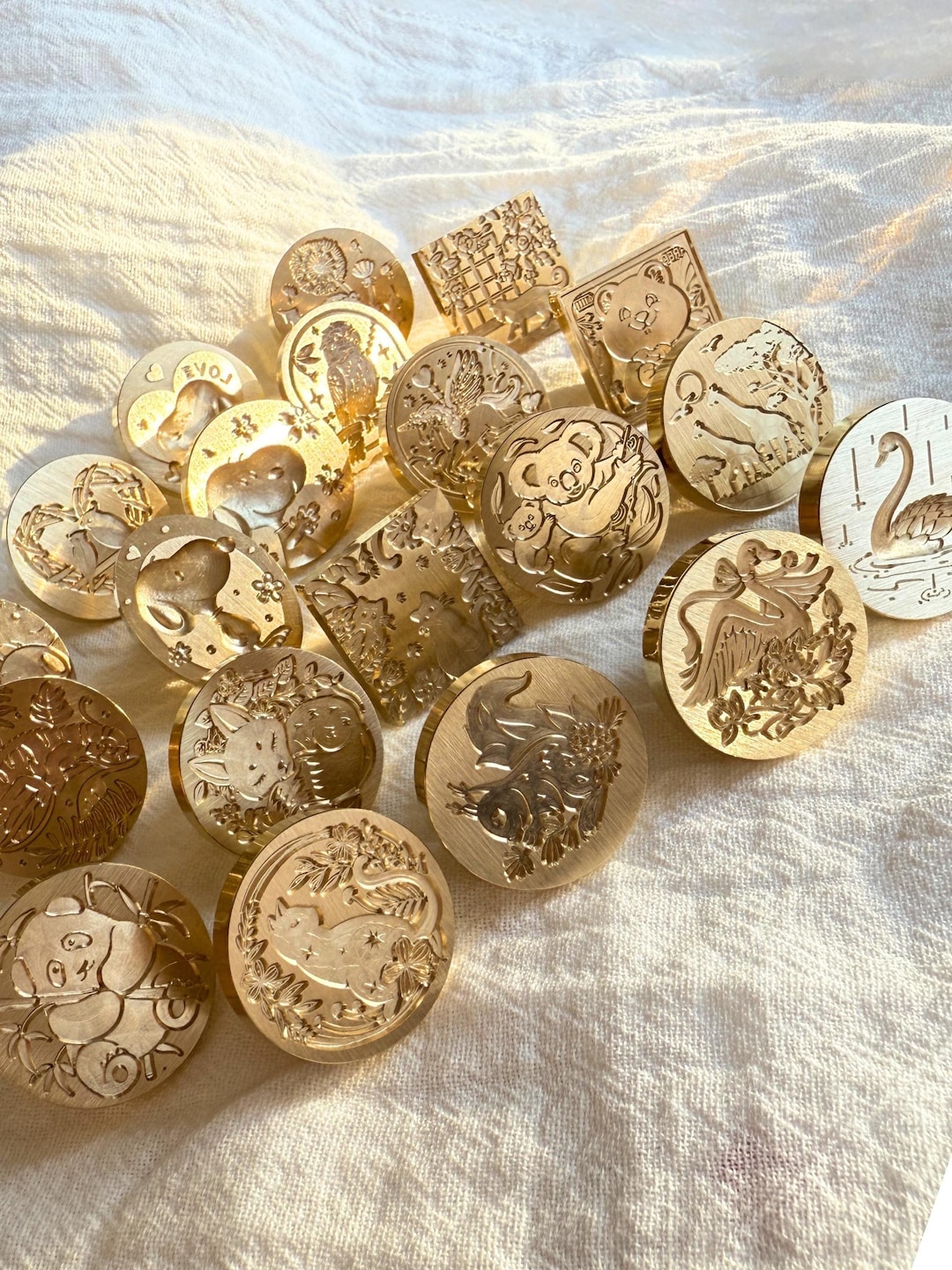 Wax Seal Stamps, HEAD ONLY, Cute Animals, DIY Crafting Tools, Sealing ...