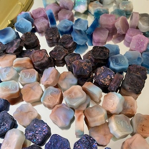 Premium Galaxy Wax Seal Beads, Pearlescent Glitter Pre-mixed Wax Beads ...