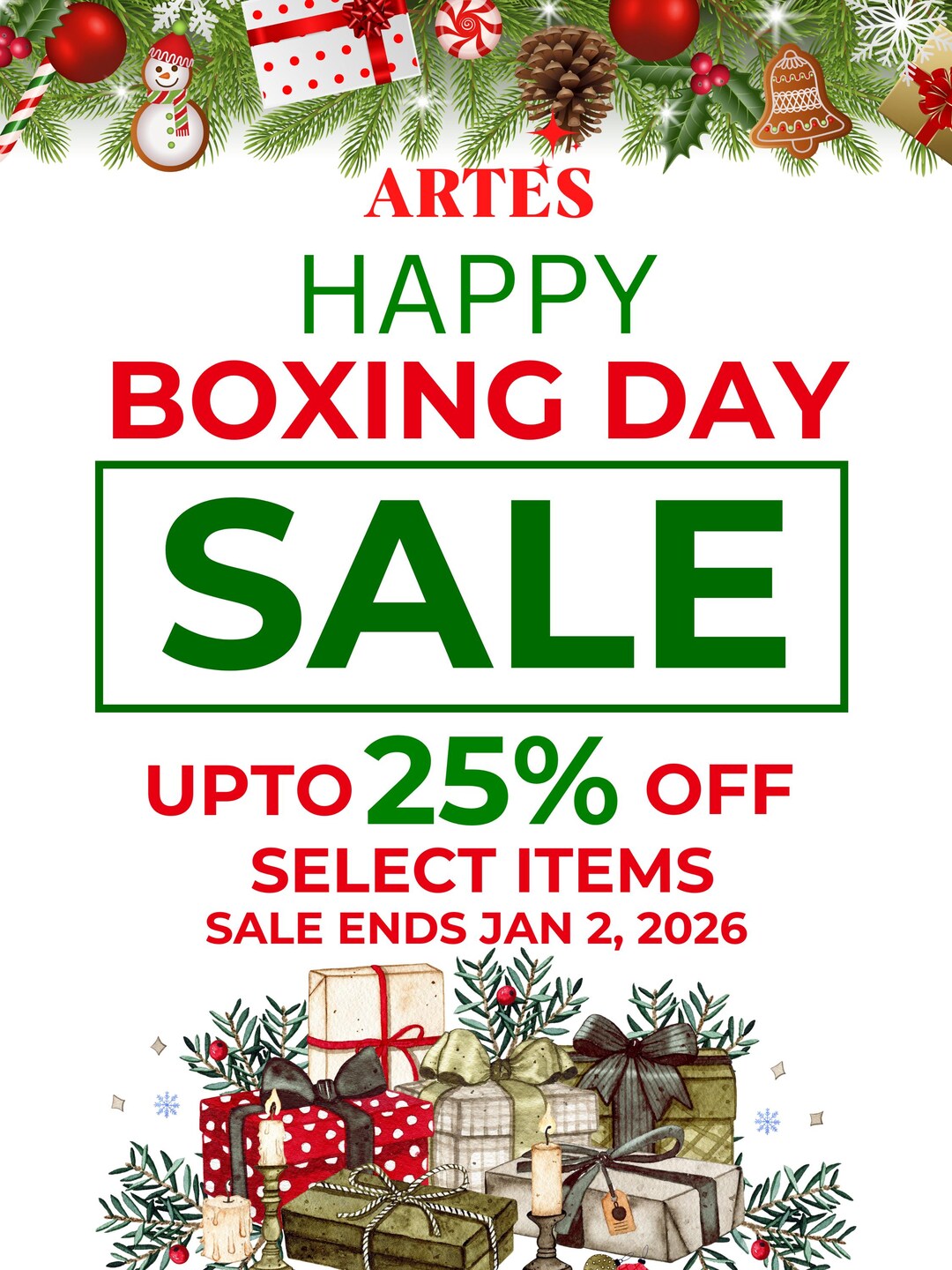 Happy Boxing Day Sale! - Etsy
