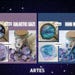 Premium Galaxy Wax Seal Beads, Pearlescent Glitter Pre-mixed Wax Beads ...