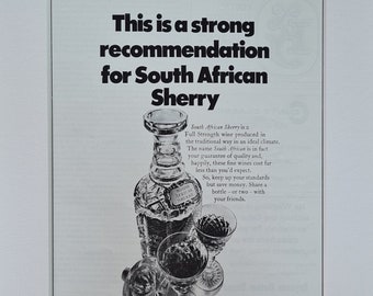 South African Sherry - Etsy