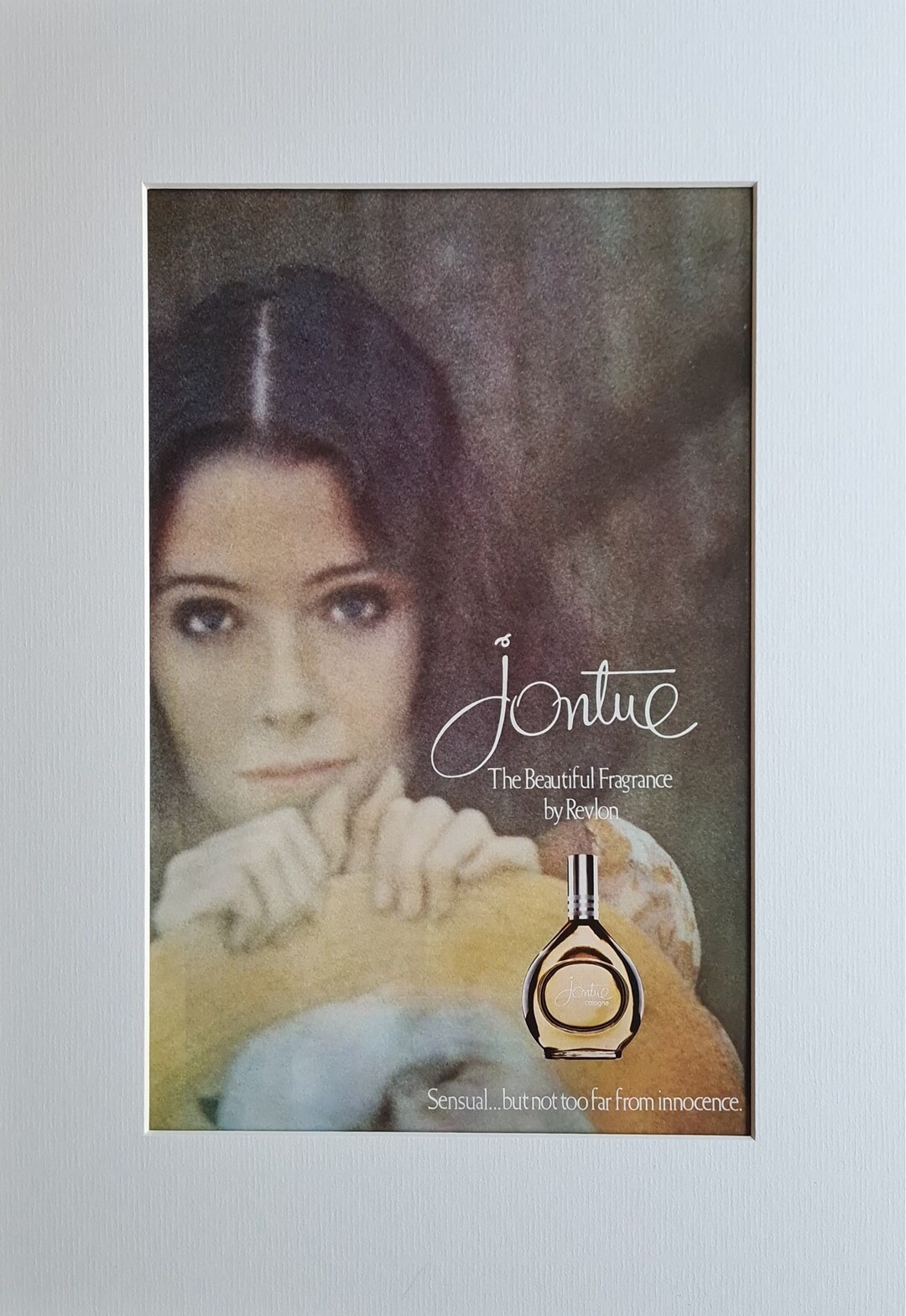 1977 Jontue Fragrance by Revlon Original Full Page Vintage Magazine ...