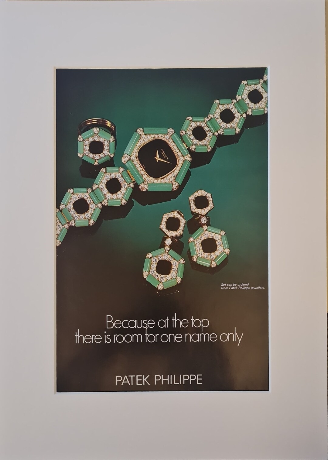 1977 Patek Philippe Geneve Watches & Jewellery Original Full Page ...