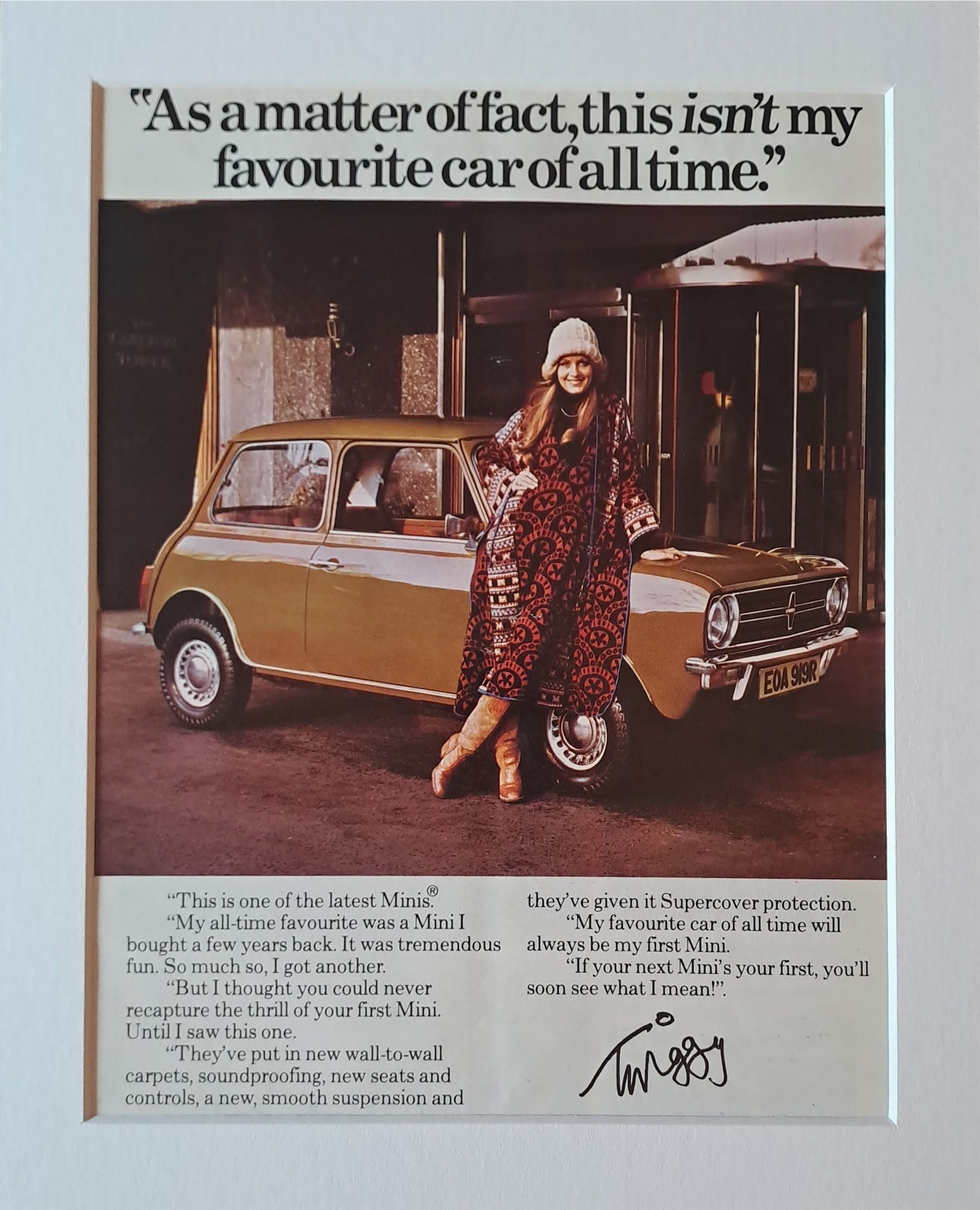 1977 Mini Clubman 1100 Car Original Full Page Vintage Magazine ...