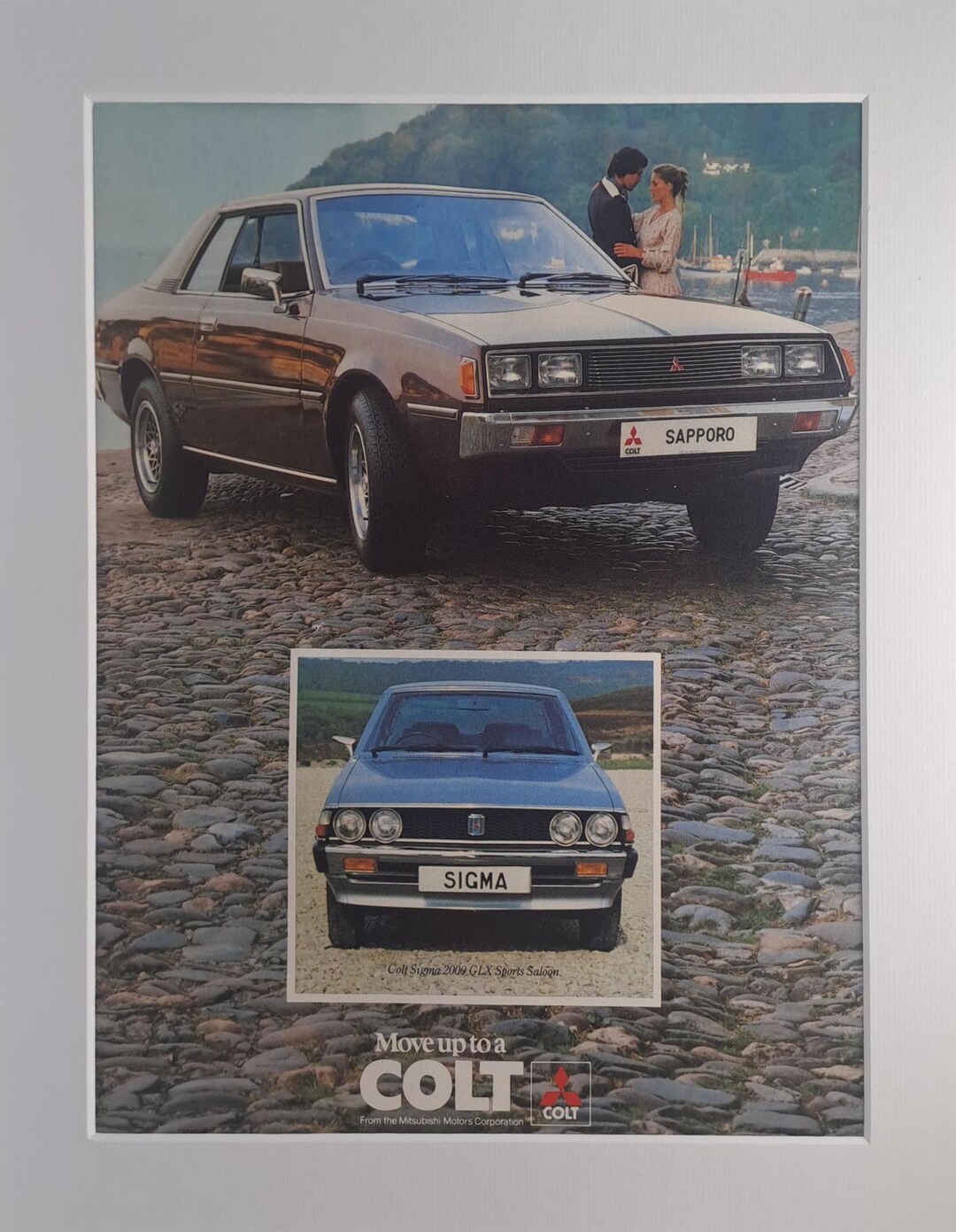 1979 Mitsubishi Colt Sapporo and Sigma Cars Original Vintage Full Page ...