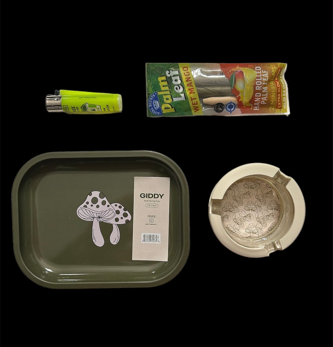 Mushroom cute Rolling Tray Bundle 2 - Etsy