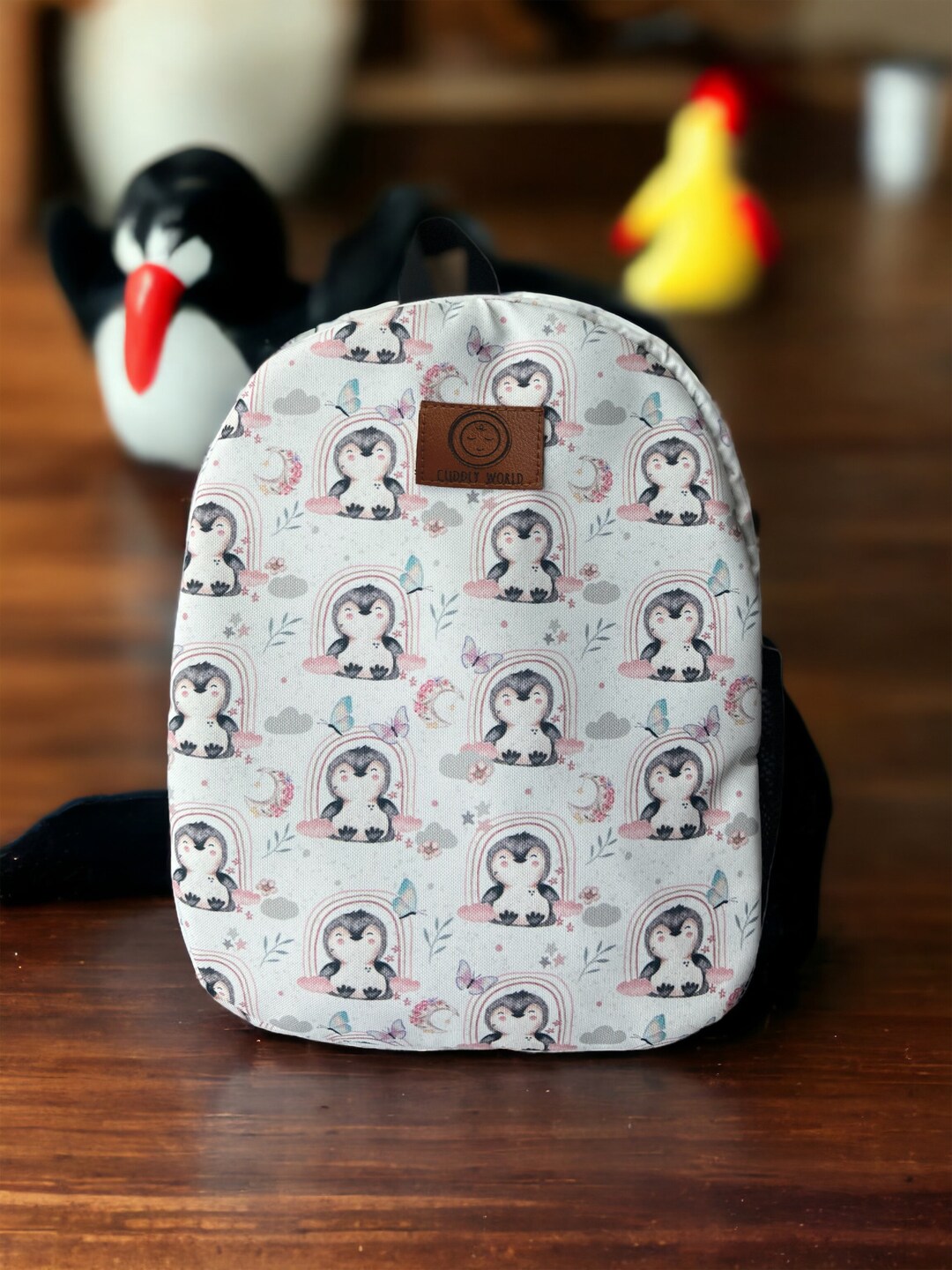 Penguin Dream Middle Size Backpack, Toddlers Preschool Backpack, Top ...