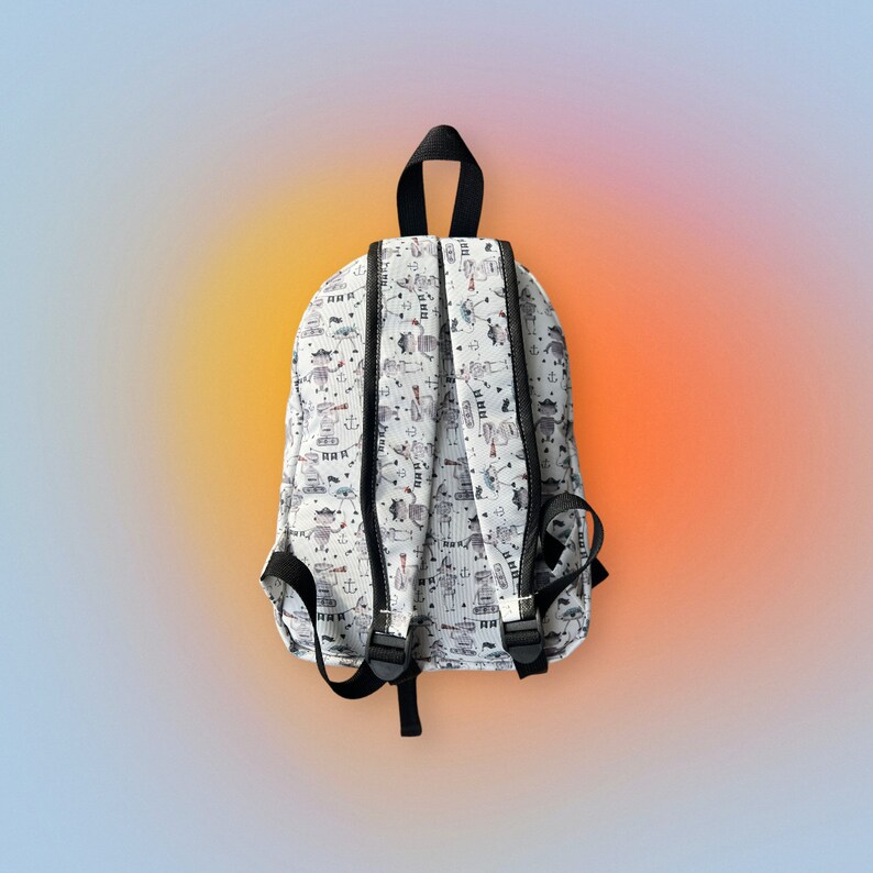 Pirate Robots Backpack, Toddlers Backpack, Top Handle Zippy Backpack ...