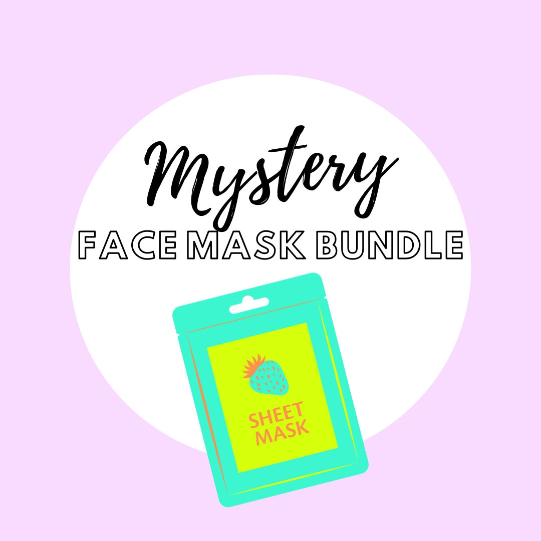 Mystery Pack | Sheet Mask | Face Mask Bundle | Skincare | Acne | Teen ...