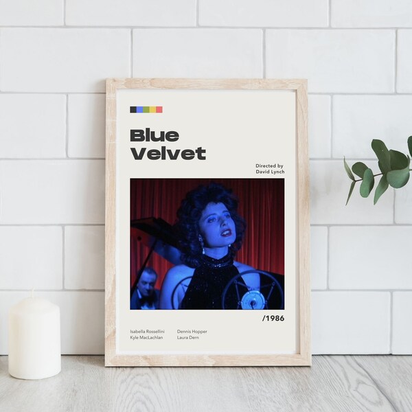 Blue Velvet Movie Poster Digital Download - Etsy