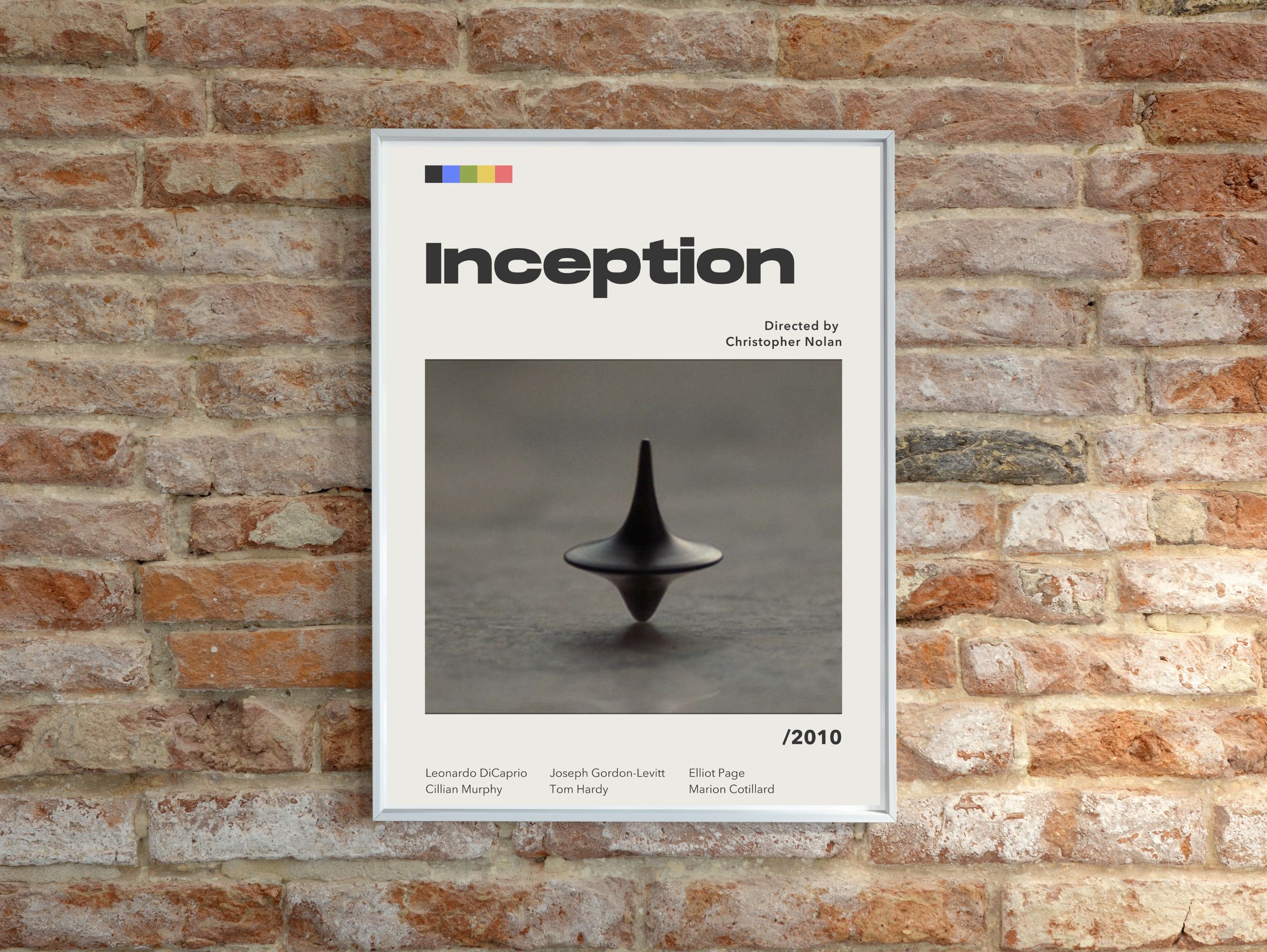 Inception - Poster Digital Download / Vintage Movie Poster / Wall Art ...