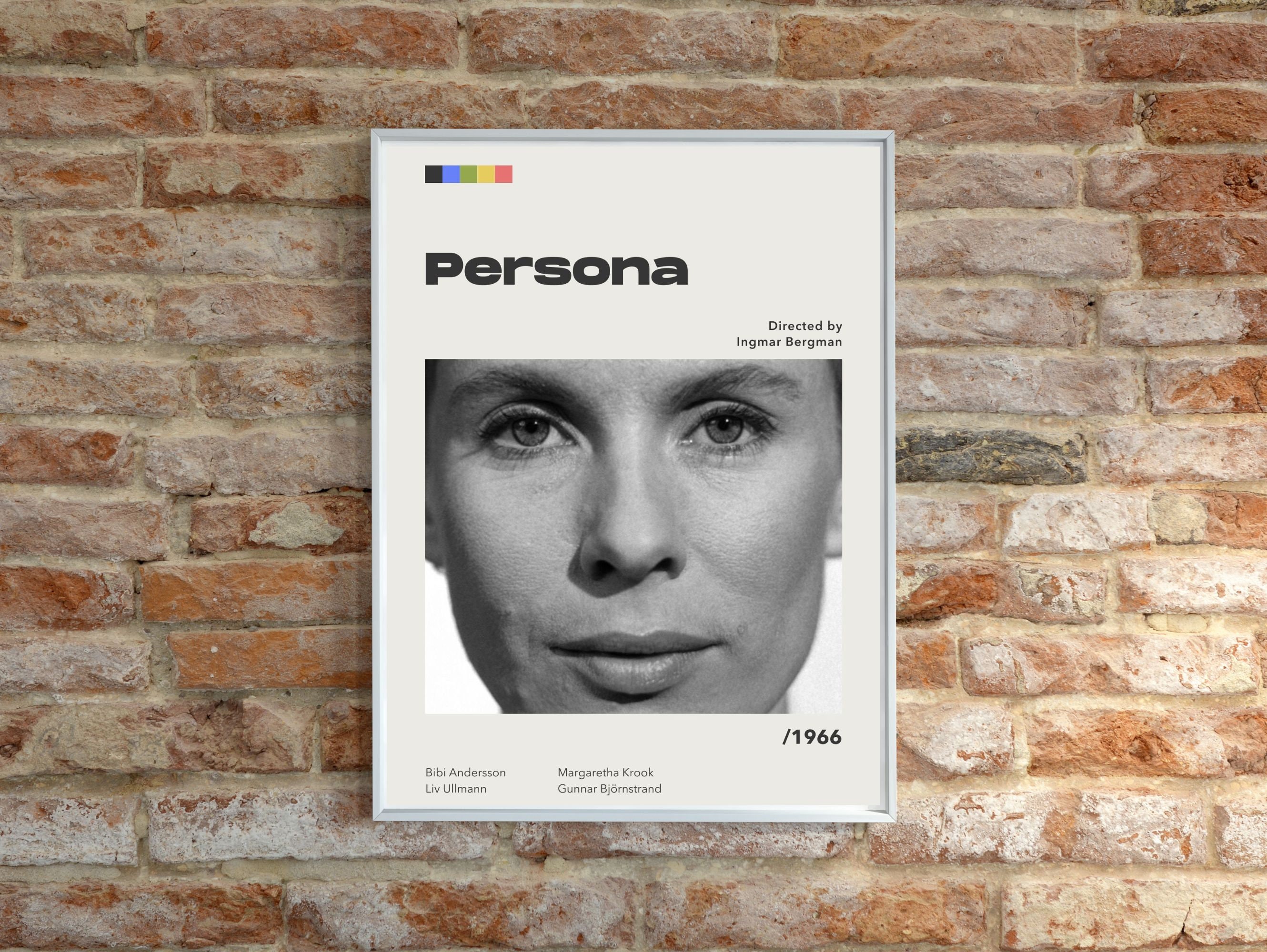 3 Persona - Ingmar Bergman Posters - Digital Download / Vintage Movie ...