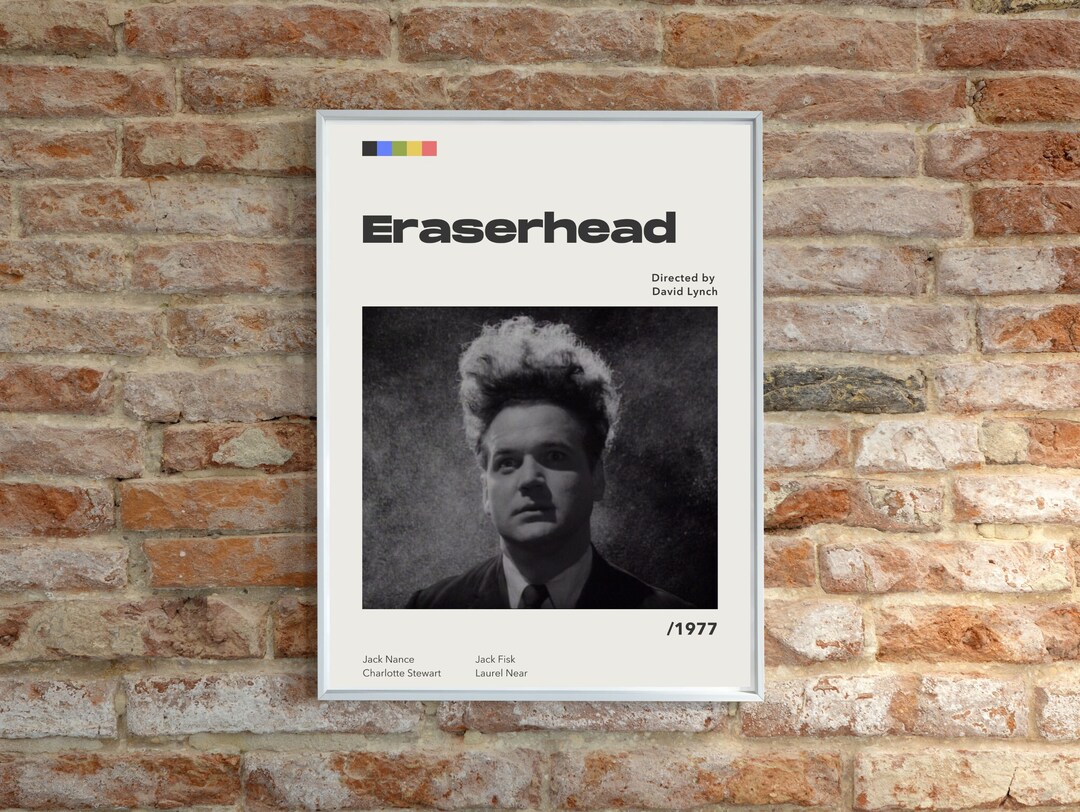 Eraserhead by David Lynch - Poster Digital Download / Vintage Movie ...
