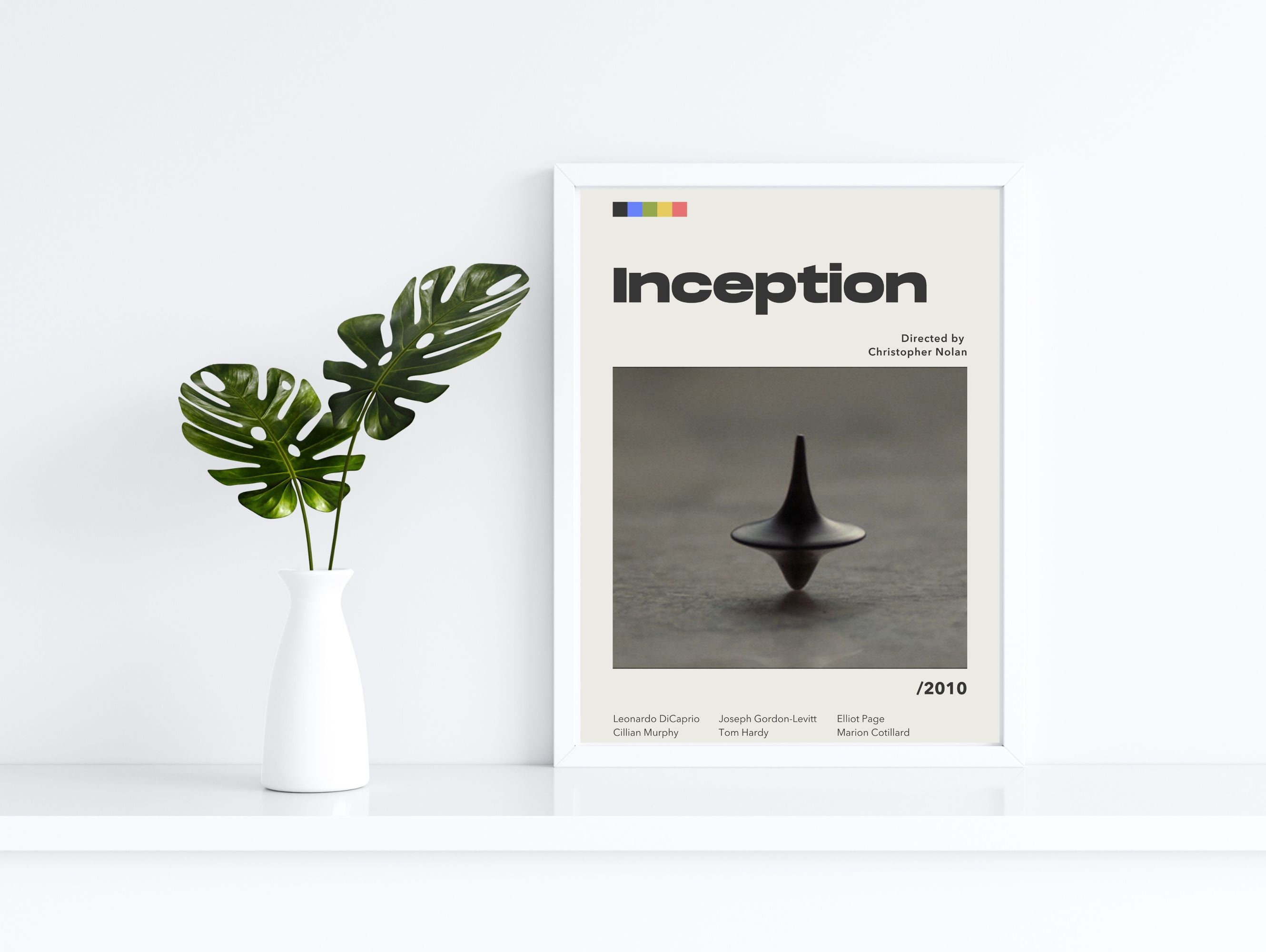 Inception Poster Digital Download / Vintage Movie Poster / - Etsy