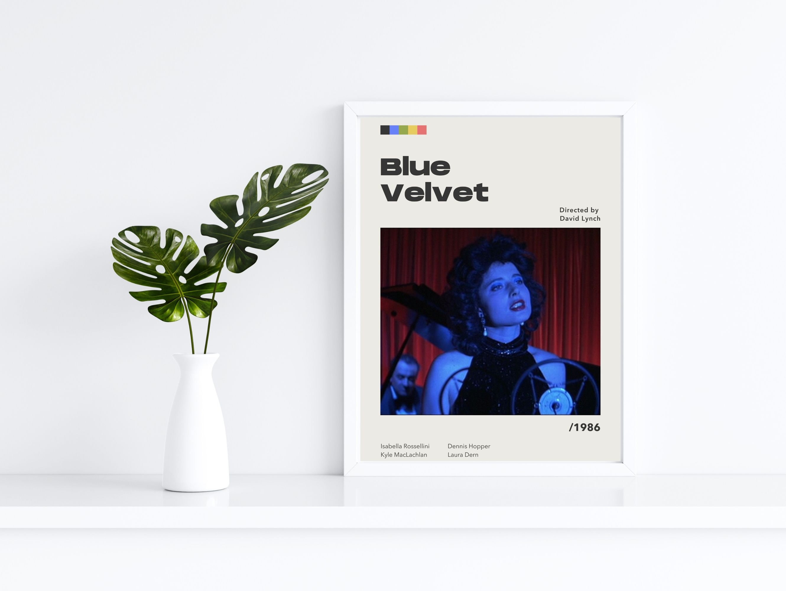 Blue Velvet Poster Digital Download / Vintage Movie Poster / - Etsy