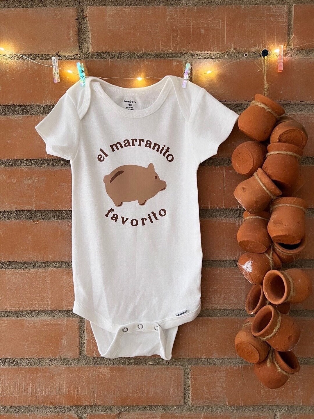 El Marranito (cochito) Favorito Baby Bodysuit, Pan Dulce, Orgullo ...