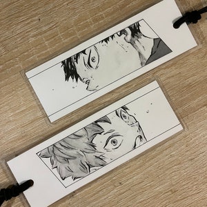 Custom Anime Manga Bookmarks- Anime Bookmarks/hand Painted & Hand Made ...