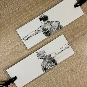 Custom Anime Manga Bookmarks- Anime Bookmarks/hand Painted & Hand Made ...