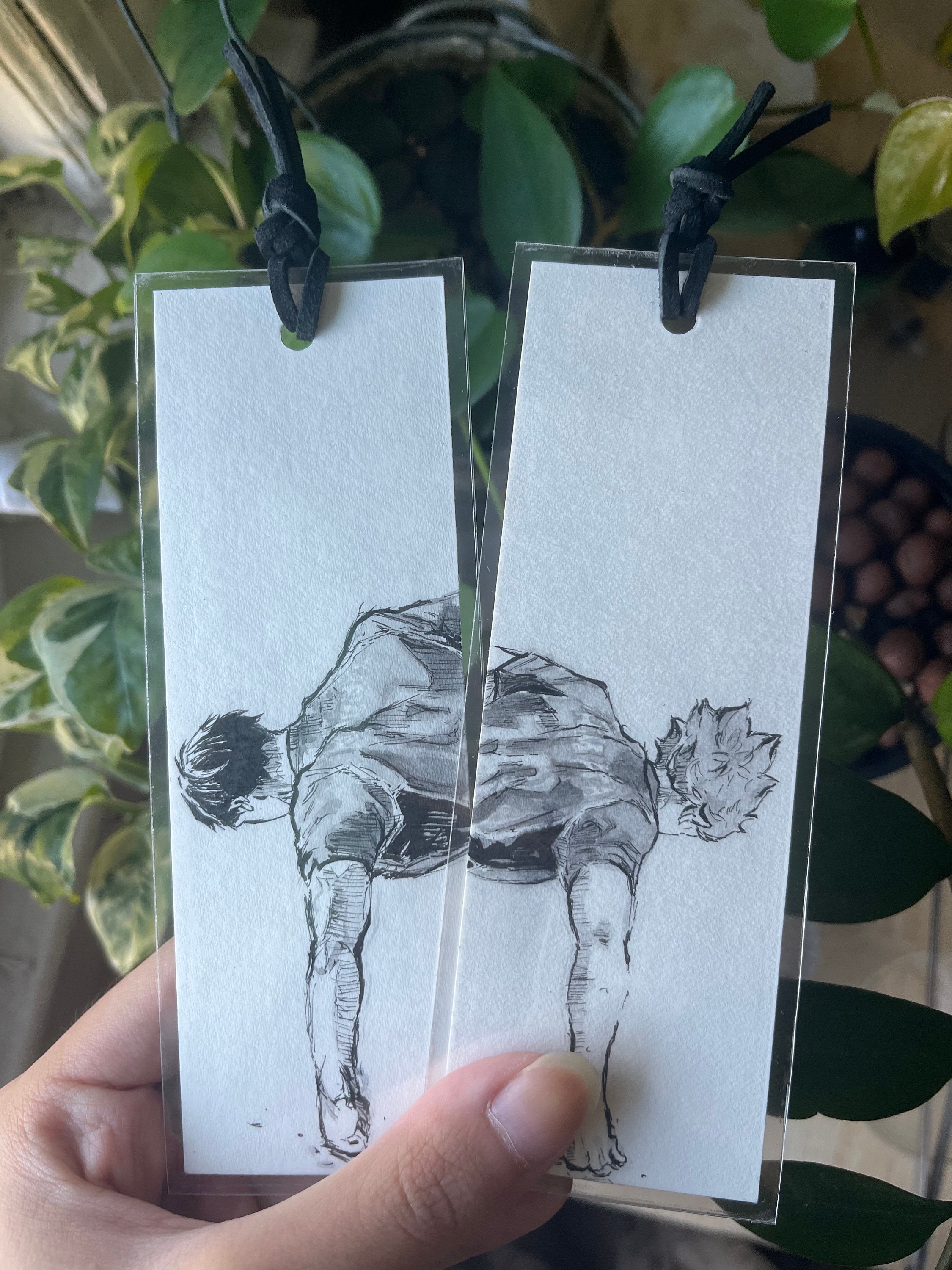 Custom Anime Manga Bookmarks Anime Bookmarks/hand Painted & Hand Made ...