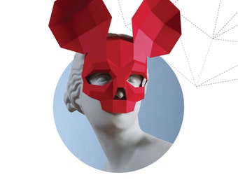 Mouse Mask Pepakura - Etsy
