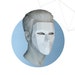 Papercraft 3D PLAIN FACE MASK Halloween Pepakura Faceless - Etsy