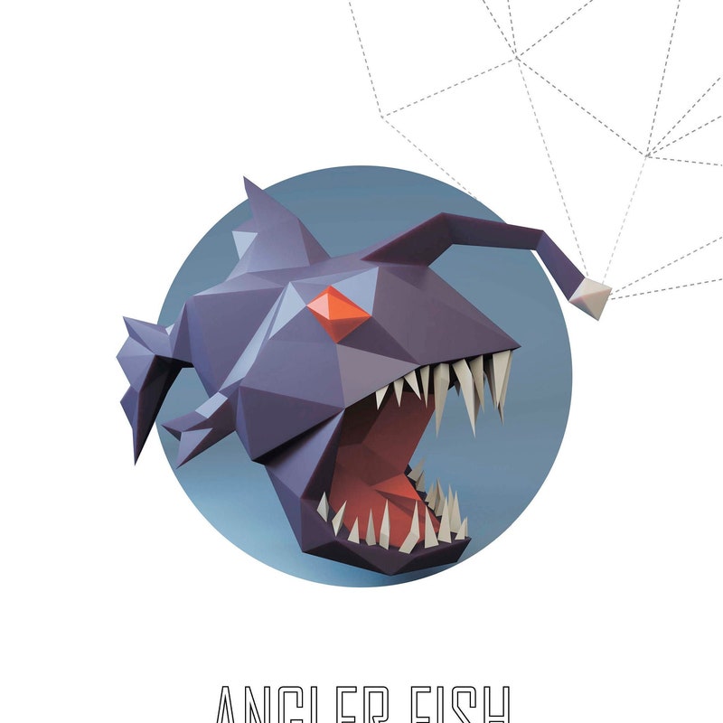 Angler Fish Sculpture - Etsy