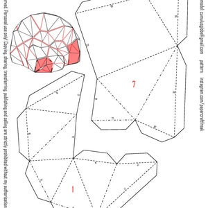 Papercraft 3D UNIVERSAL ROCK for Any Animal Low Poly Paper Sculpture ...
