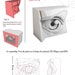 Papercraft 3D EYE SCULPTURE Left and Right Pepakura Low Polygonal Paper ...