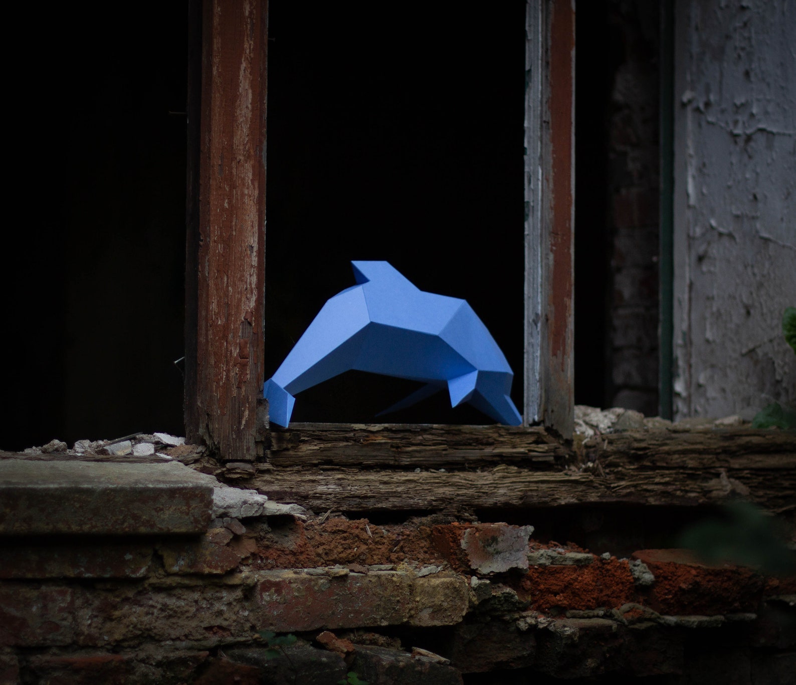 Papercraft 3d DOLPHIN SEA FISH Cartoon Anime Animal Paper - Etsy