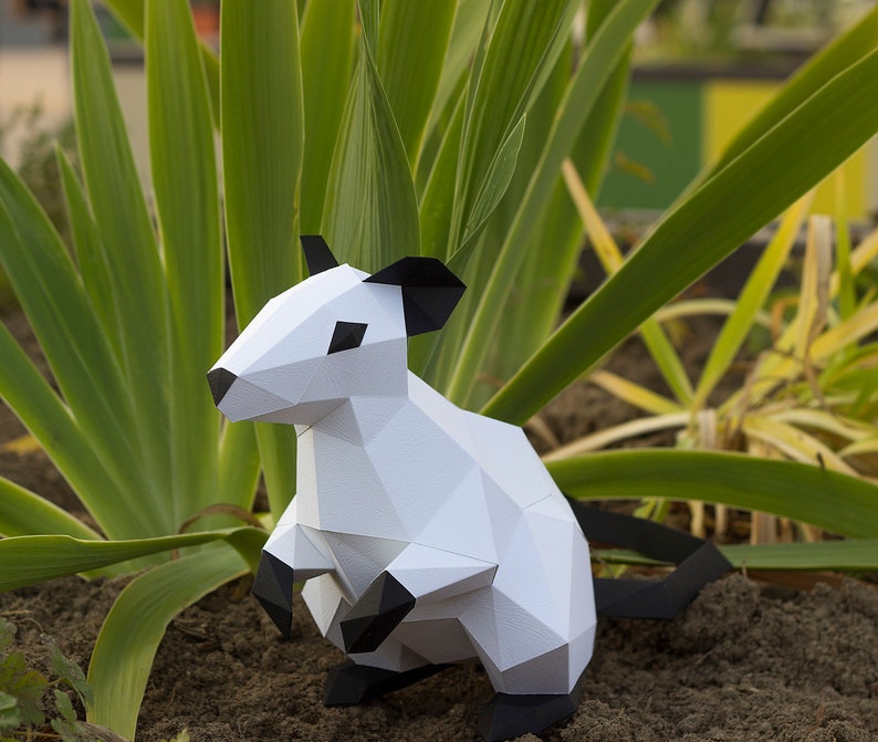 Papercraft 3d RAT MOUSE 1 Low Poly Paper Sculpture Diy Gift | Etsy