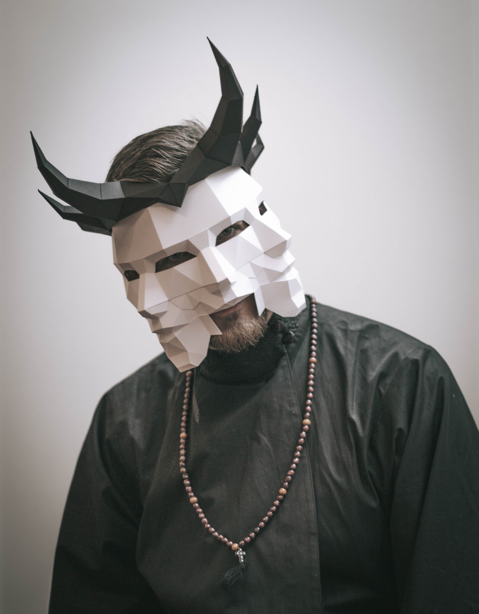 Papercraft 3D TREE FACE MASK Halloween Pepakura Venetian - Etsy UK