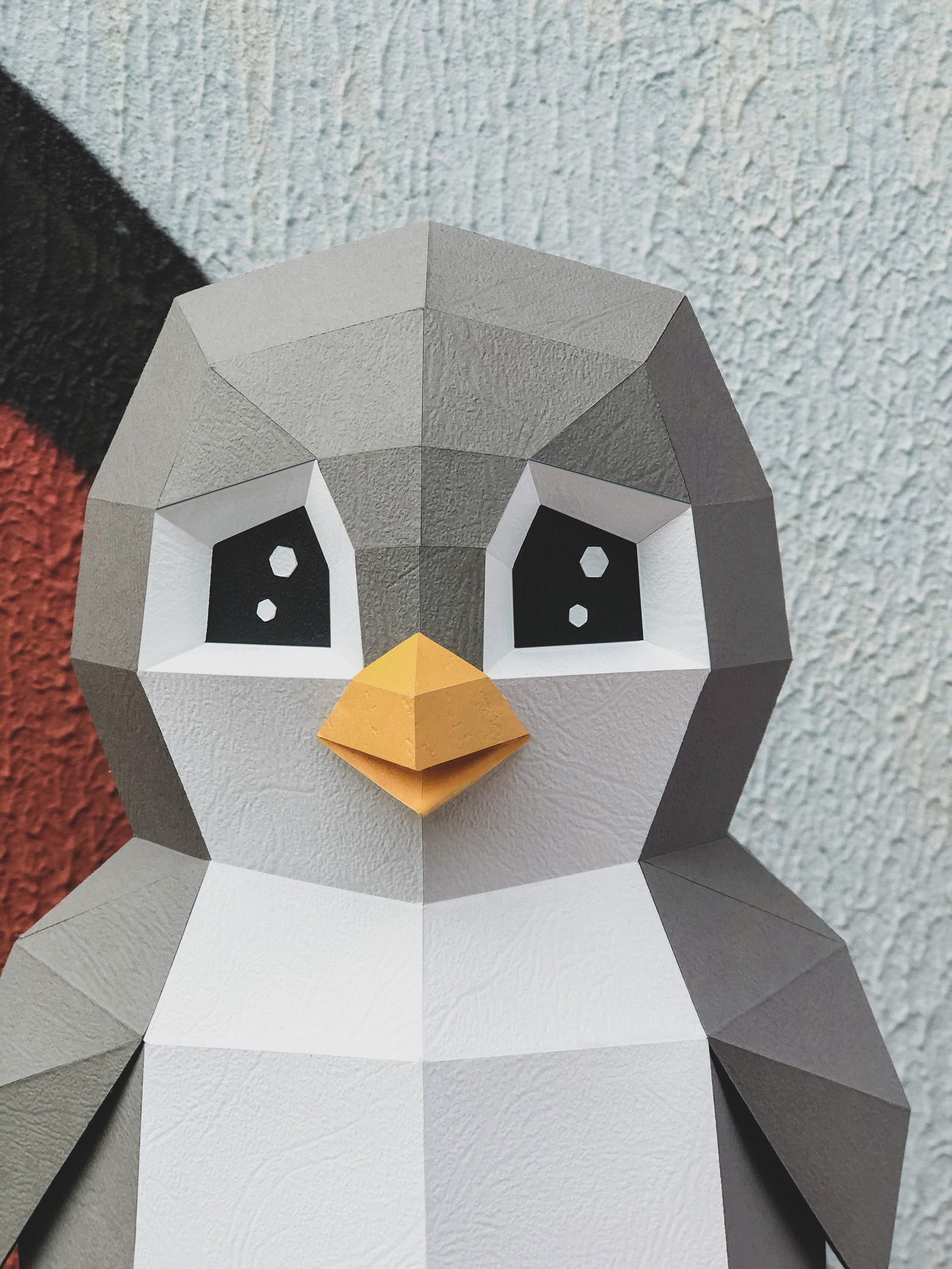 Papercraft 3D TOY PENGUIN Low Poly Paper Sculpture Cute Gift - Etsy