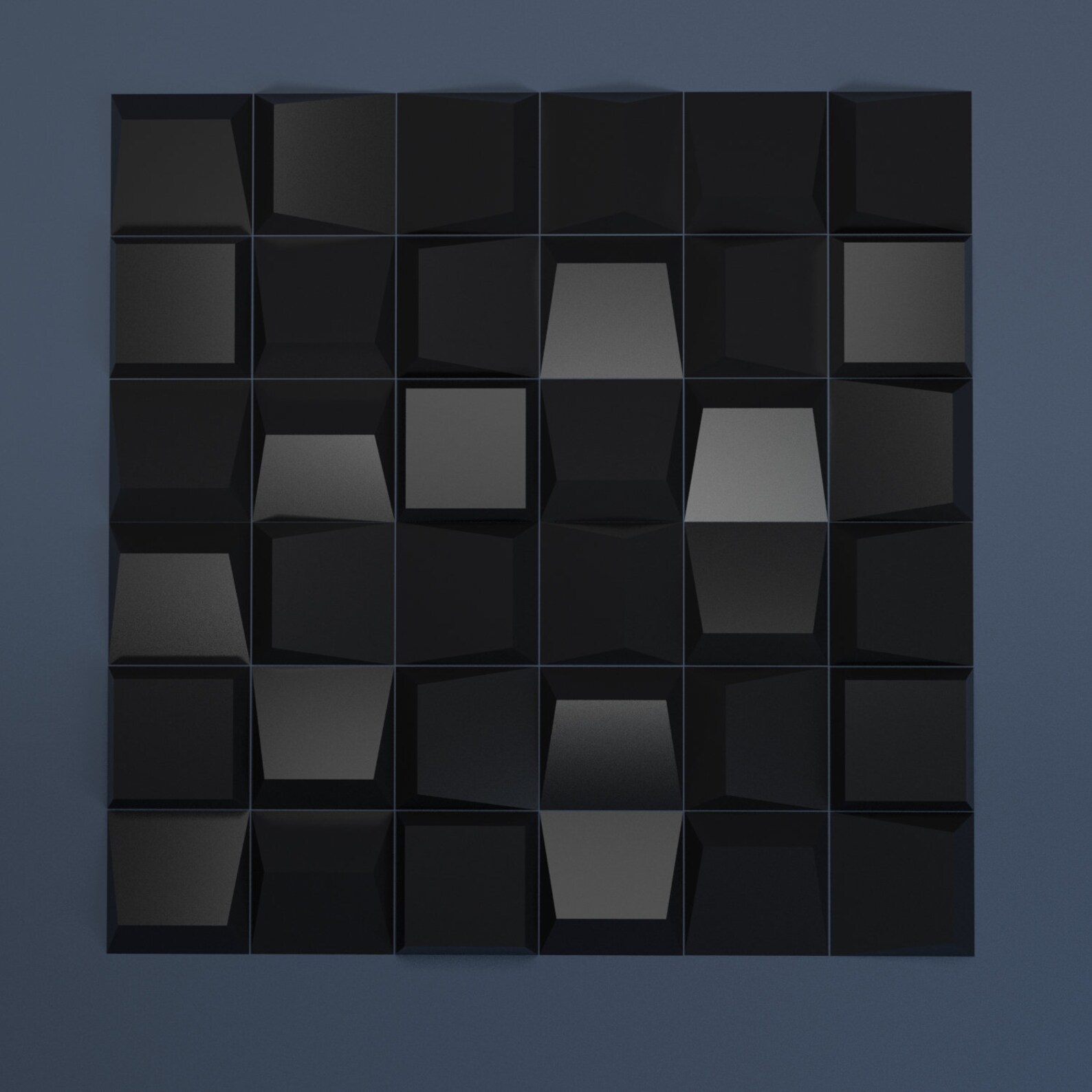 Papercraft 3D INSTALLATION SQUARES 3 Version Templates - Etsy