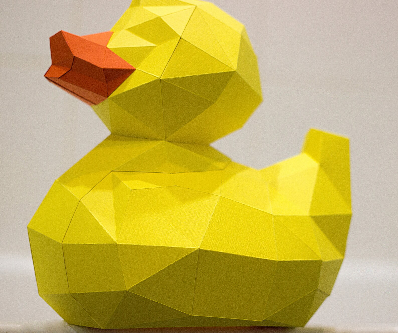 Papercraft 3D DUCK TOY Low Poly Paper Sculpture DIY Gift Decor | Etsy