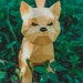 Papercraft 3d YORKSHIRE TERRIER Dog Puppy Low Poly Paper Sculpture Diy ...