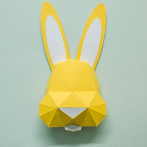 Papercraft 3d BABY RABBIT BUNNY Hare Pepakura Small Figure Kids ...