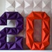 Papercraft 3D ALL NUMBER Birthday Party Decor Pepakura Low Poly Paper ...
