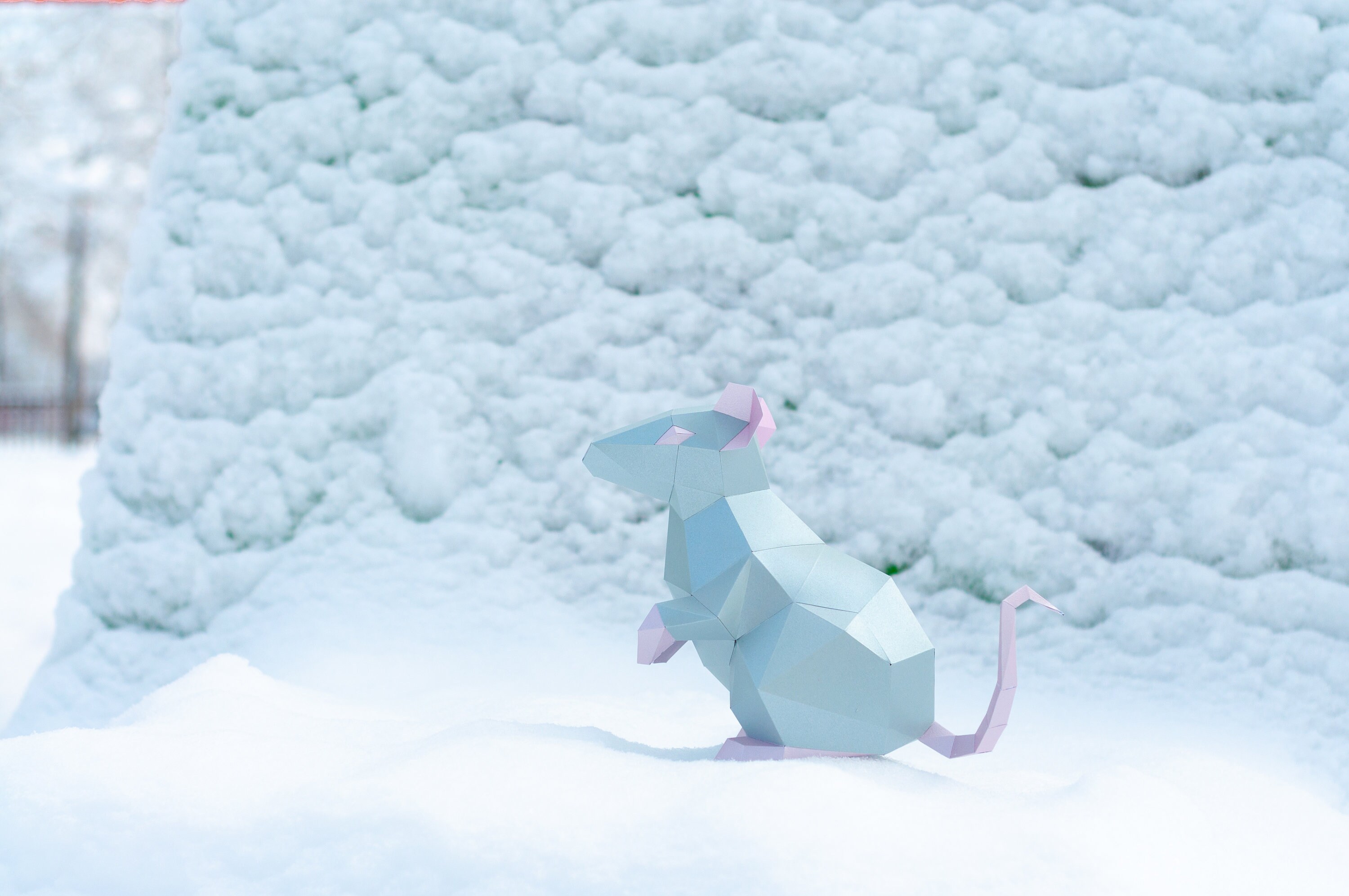 Papercraft 3d RAT MOUSE SET Low Poly Paper Sculpture Diy Gift - Etsy Canada