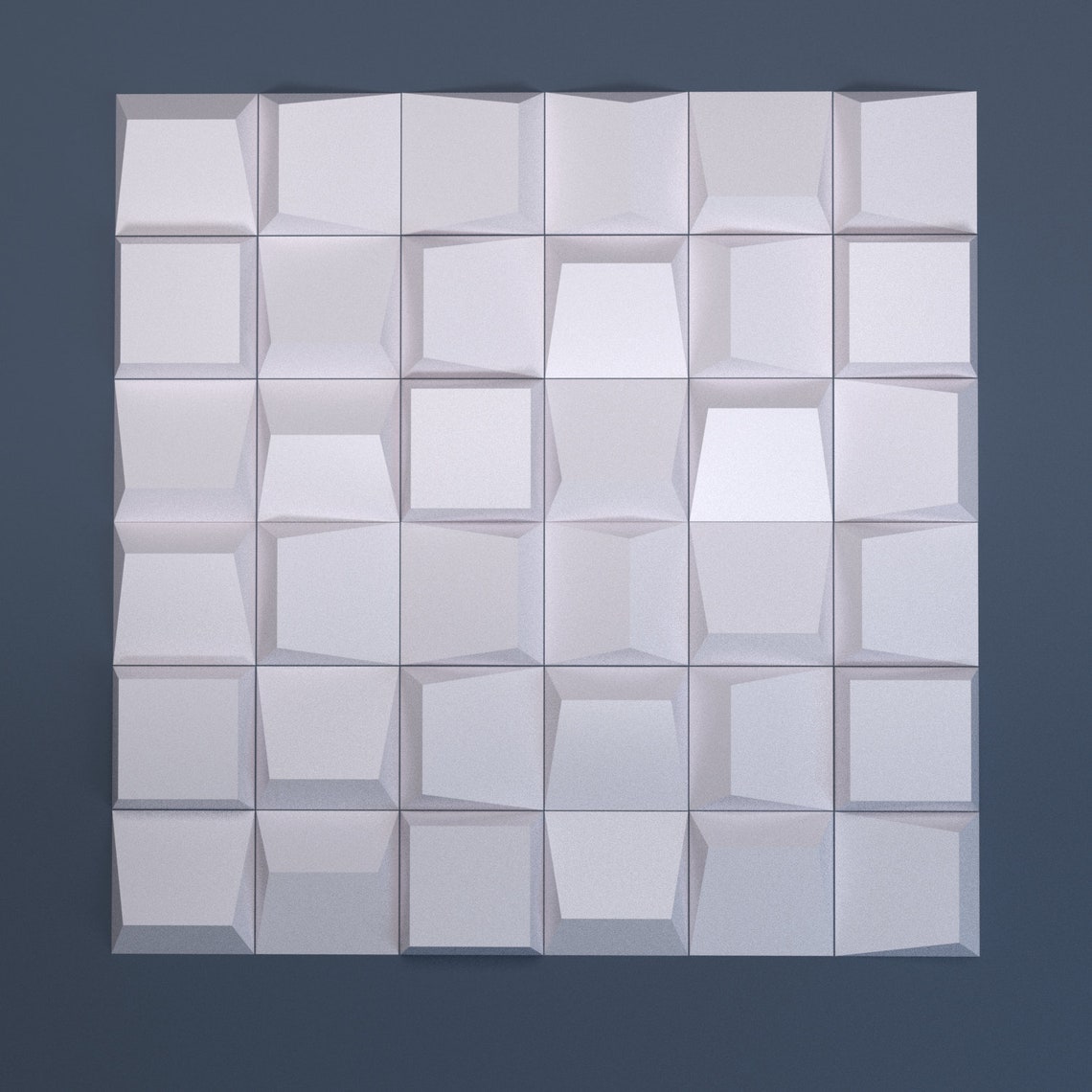 Papercraft 3D INSTALLATION SQUARES 3 Version Templates - Etsy
