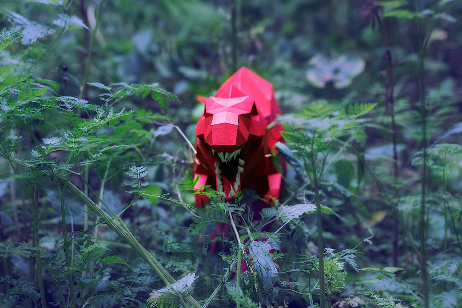 Papercraft Dinosaur T-REX TYRANNOSAURUS 3D Low Poly Paper - Etsy