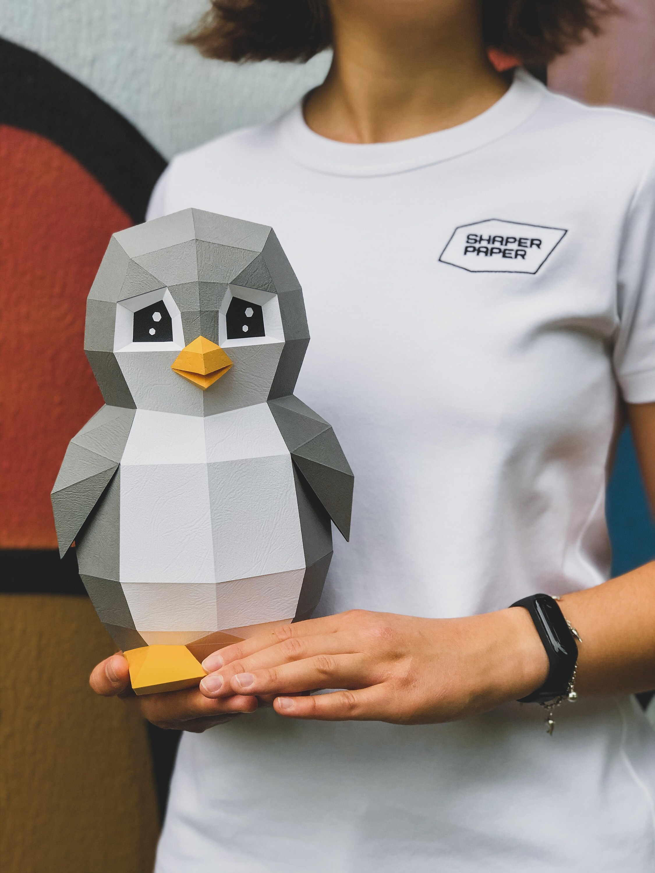 Papercraft 3D TOY PENGUIN Low Poly Paper Sculpture Cute Gift - Etsy