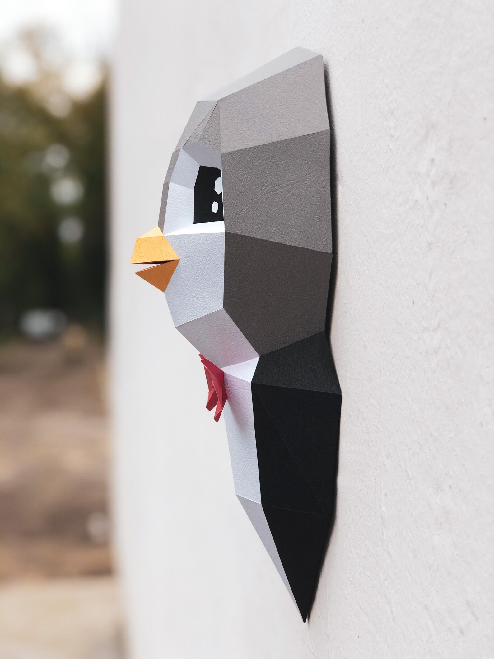 Papercraft 3D PENGUIN in SUIT Pepakura Low Poly Paper - Etsy