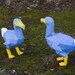 Papercraft 3D TWO DODO BIRDS Pepakura Pdf Template Low - Etsy