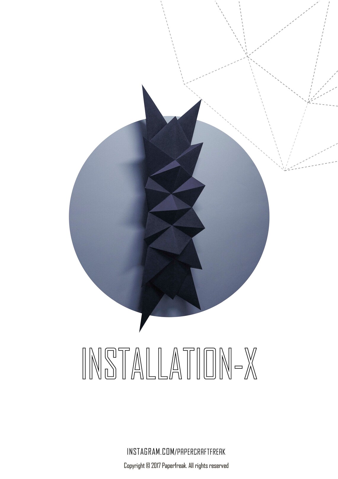 Papercraft 3D SPIKES INSTALLATION Acoustic Panel Pepakura PDF - Etsy