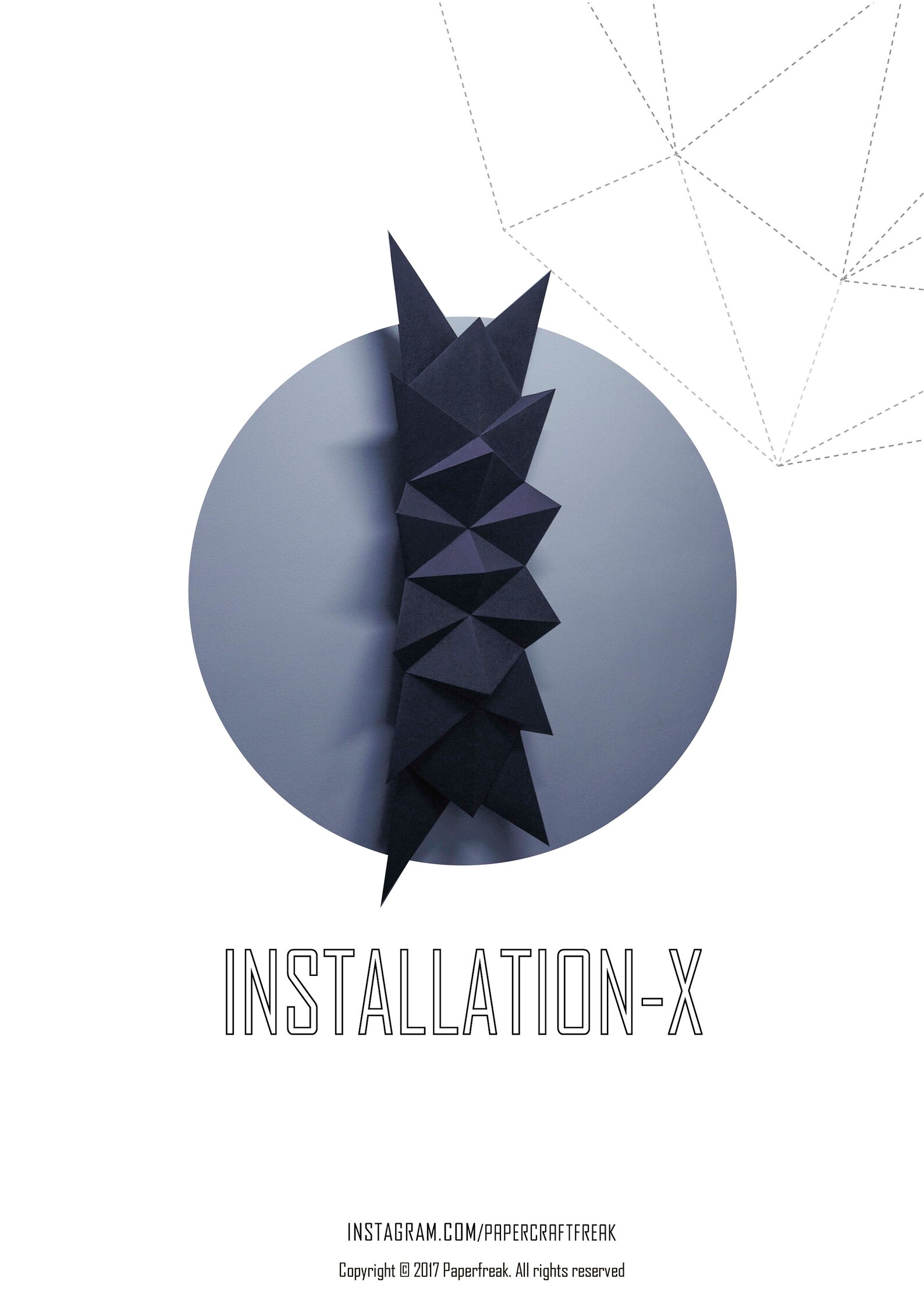 Papercraft 3D SPIKES INSTALLATION Acoustic Panel Pepakura PDF - Etsy