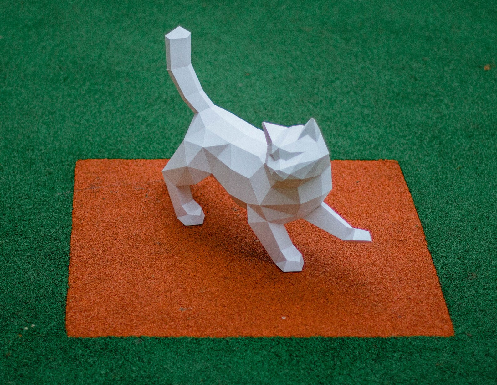 Papercraft 3D WALKING CAT Pepakura Gift Kitty Lover Cute | Etsy
