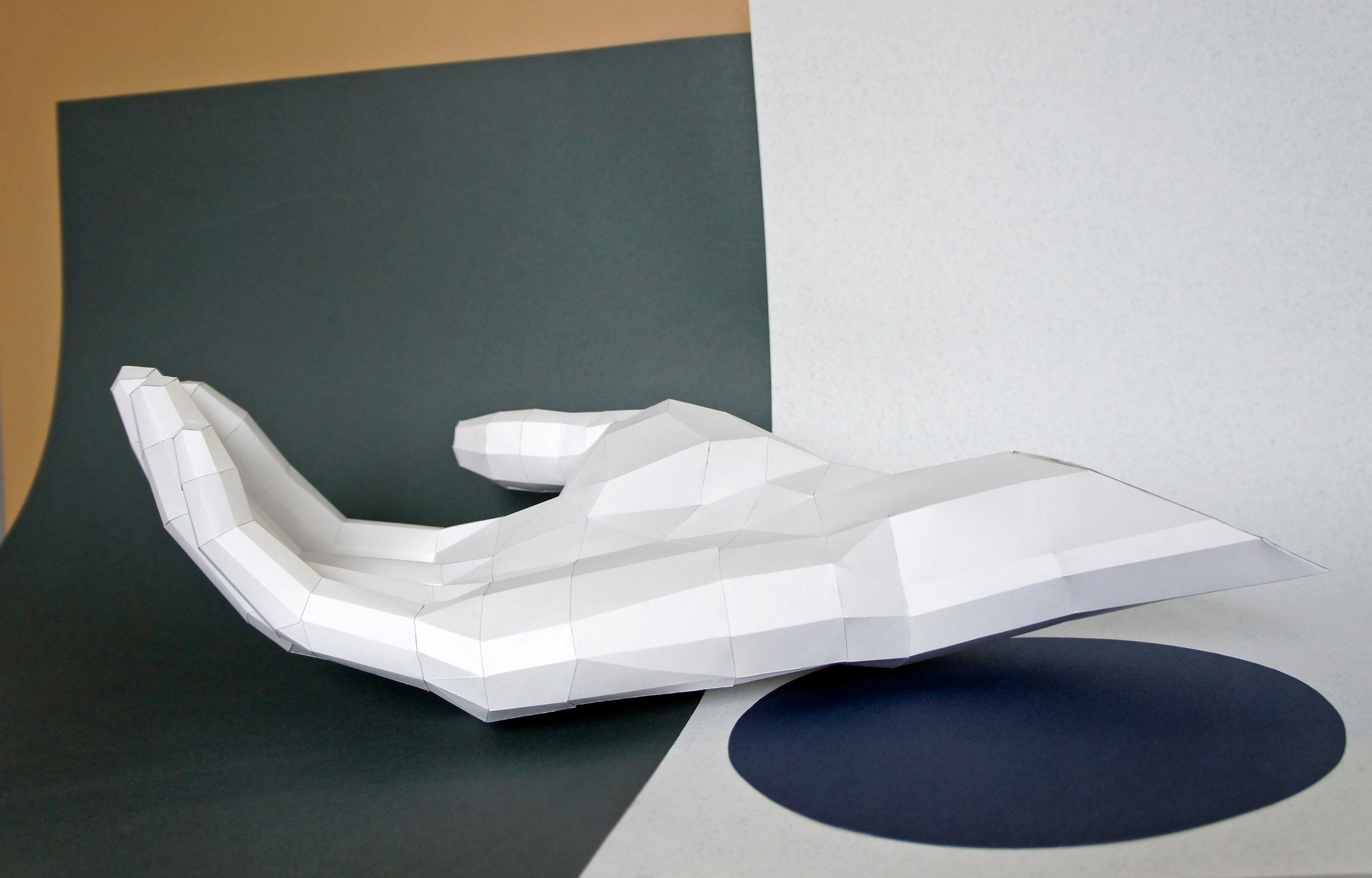 Papercraft 3D HAND WITH NAILS Pepakura Template Engagement Low - Etsy