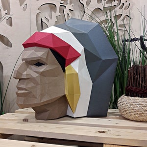 Papercraft 3D NATIVE AMERICAN INDIAN Comanche Apache Navajo Mahican ...